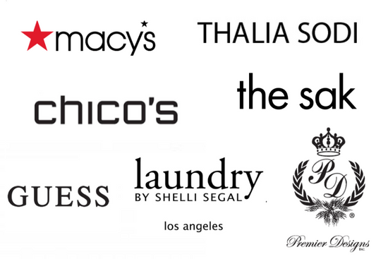 25 pcs Name Brand & Designer All High-End Jewelry- Over 50 Different S ...